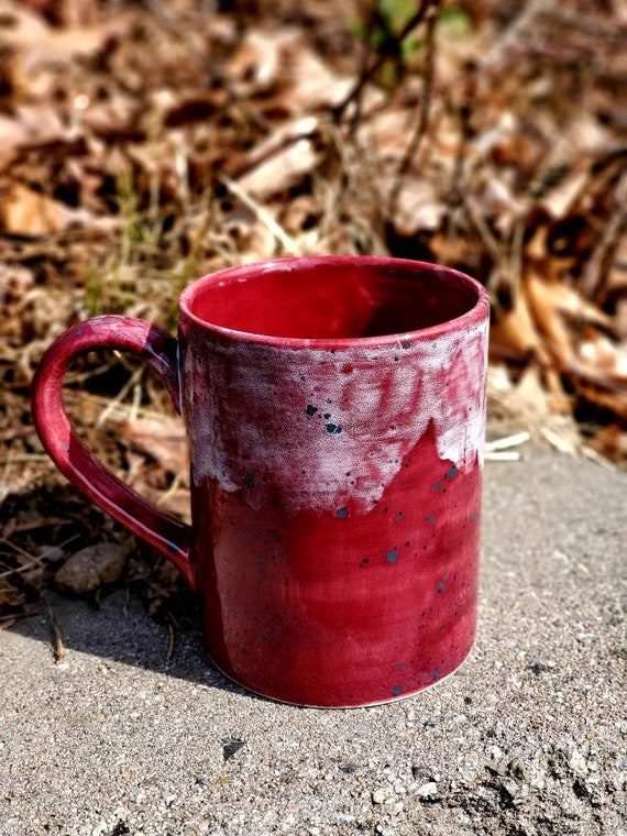 Peppered Raspberry Jumbo 24 Oz Mug Extra Large Mug Crafted - Etsy