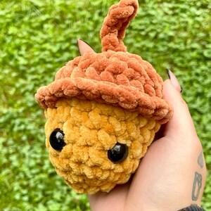 Mini Acorn Crochet Pattern | Amigurumi Pattern | Fall Crochet Pattern ...