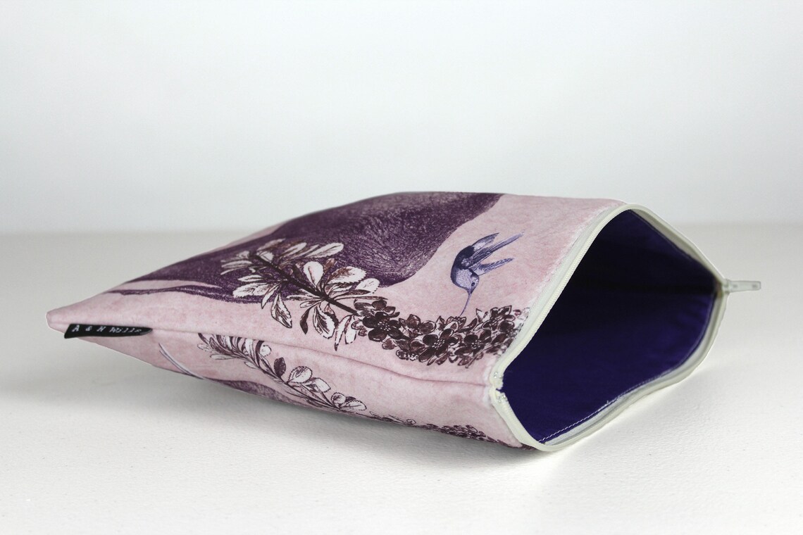 Velvet Pouch Velvet Make-up Bag Velvet Clutch Bag - Etsy UK
