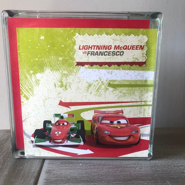 Glass Block Piggy Bank - Etsy