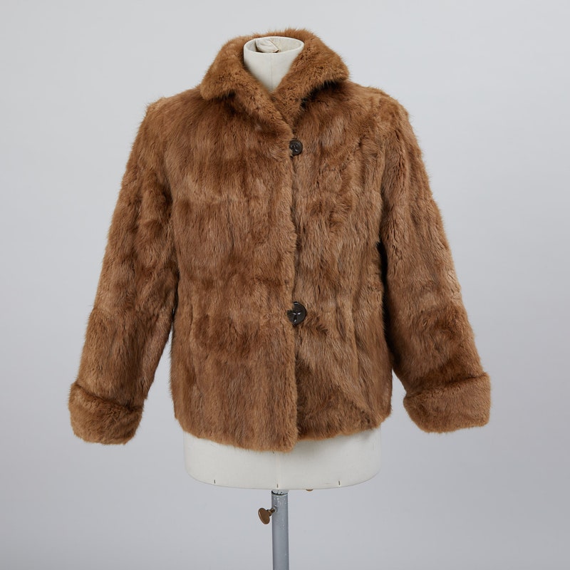 Vintage Fur Jacket - Etsy