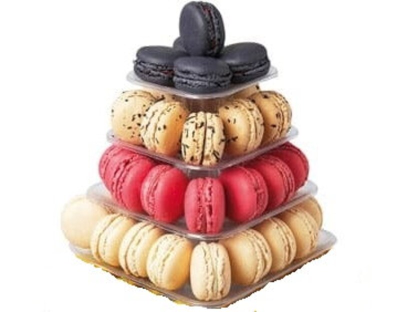 4 Tier Macaron Tower Pyramid Display Stand for French Macarons - Etsy ...