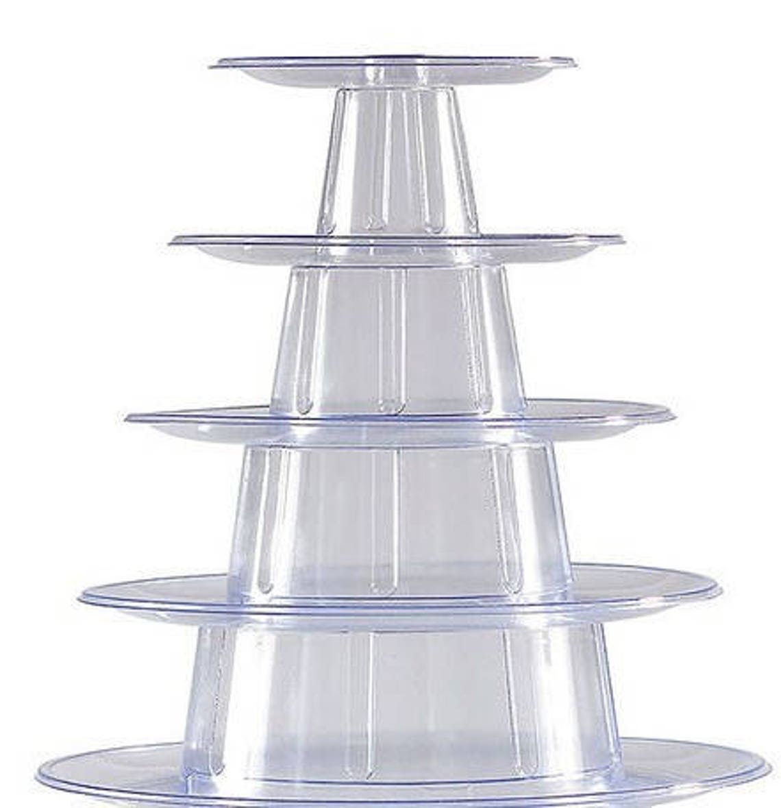 5 Tier Macaron Tower Display Stand for French Macaron Round - Etsy