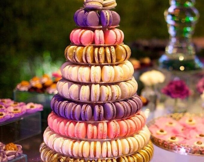 10 Tier Macaron Tower Display Stand for French Macarons - Etsy
