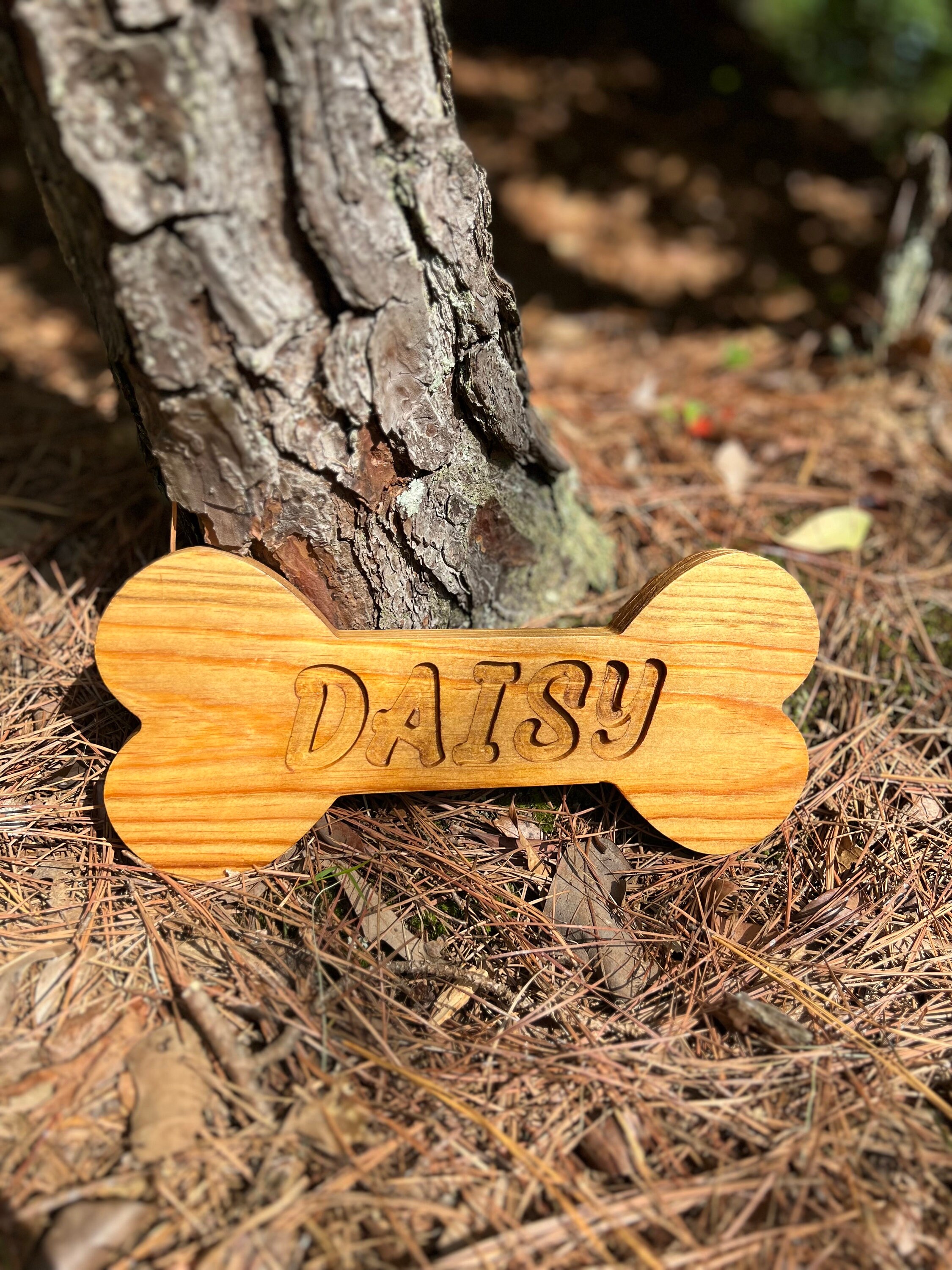 Custom Dog Sign, Dog Bone Sign, Personalized Sign, Custom Crate Sign ...