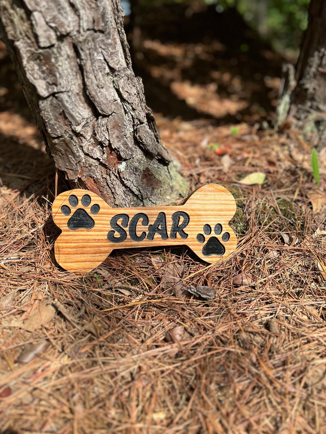 Custom Dog Sign, Dog Bone Sign, Personalized Sign, Custom Crate Sign ...