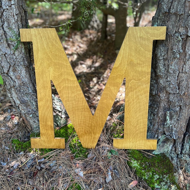 Large Wood Letters - Etsy
