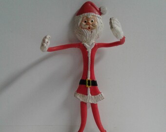 Bendy Santa - Etsy