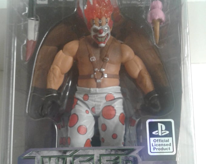 Twisted Metal - Sweet Tooth - 7 Inch Action Figure SONY PS3 DC ...