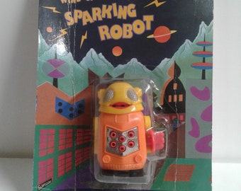 Toy Sparking Robot - Etsy