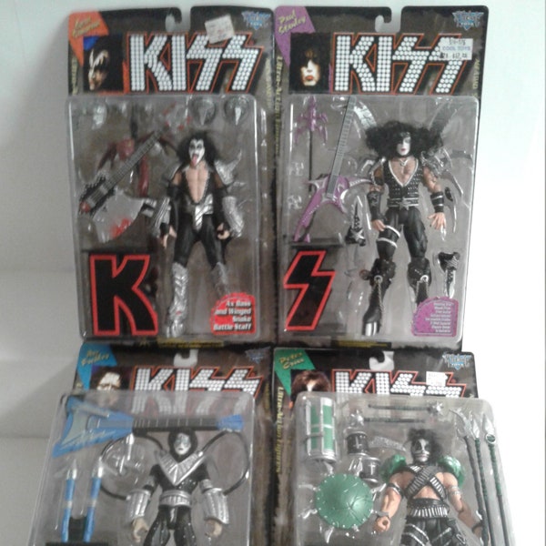 Kiss the Band Action Figures - Etsy
