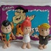 Vintage Hanna Barbera Flintstones Kids, 3 Mini Figures Toy 1986 + 1 ...