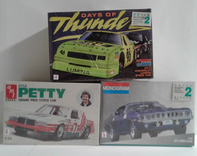 You Choose! MONOGRAM / AMT - Plastic Model Kit - Authentic 1:25 Scale ...