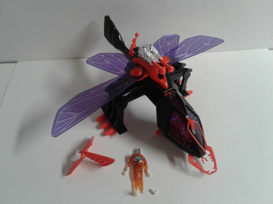 Vintage Mego 1979 Micronauts Hornetroid With Orange Time Traveller ...