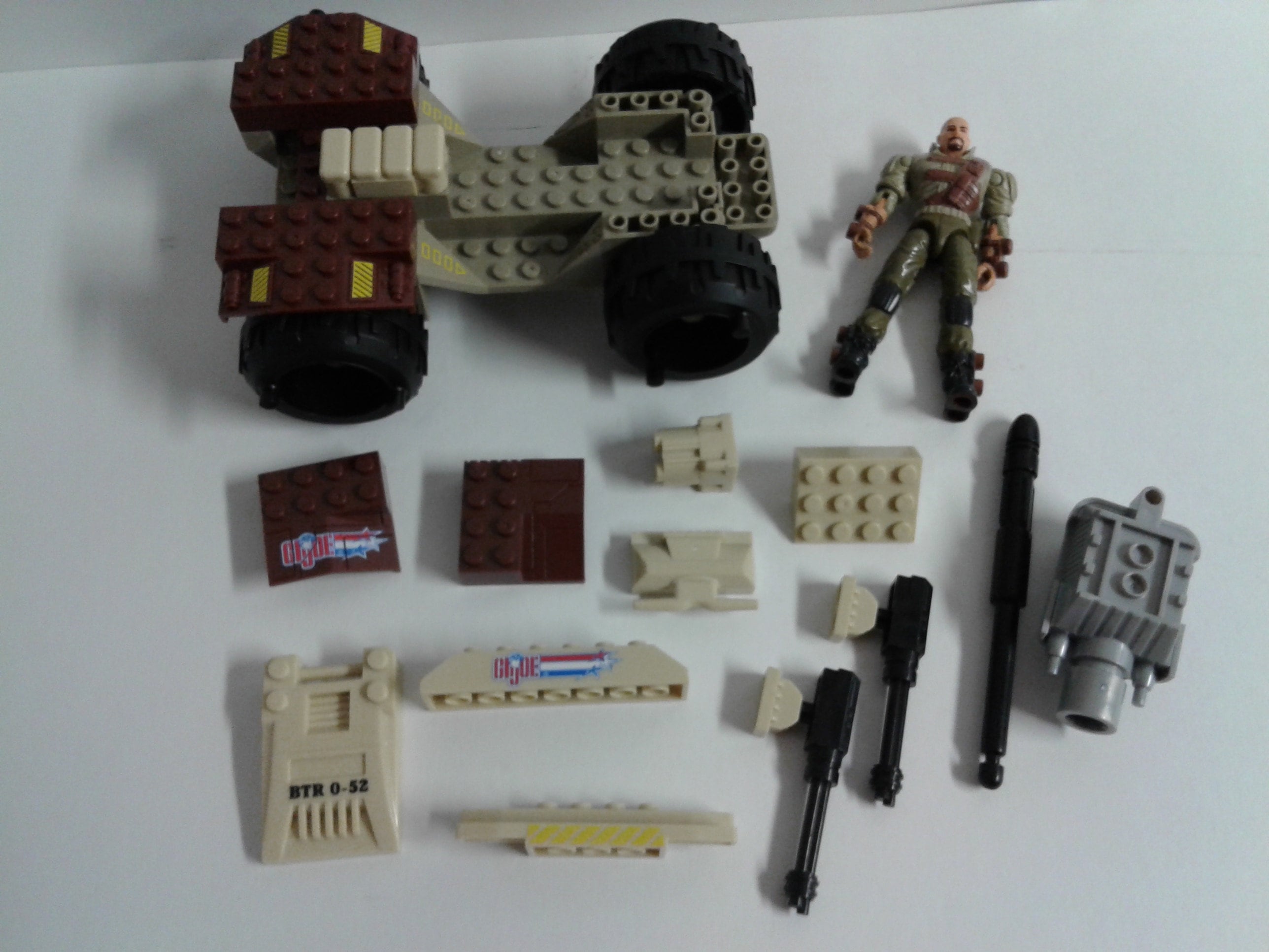 G.I Joe Build to Rule (BTR) Lego Rock Crusher Gung Hasbro - Etsy Australia