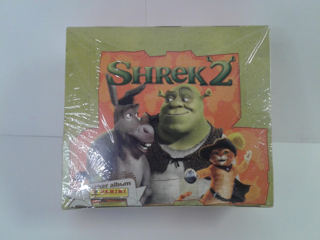 Shrek 2 Movie Album Sticker Box 48 Packs Panini 2004 - Etsy