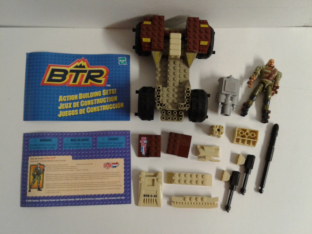 G.I Joe Build to Rule (BTR) Lego Rock Crusher Gung Hasbro - Etsy Australia