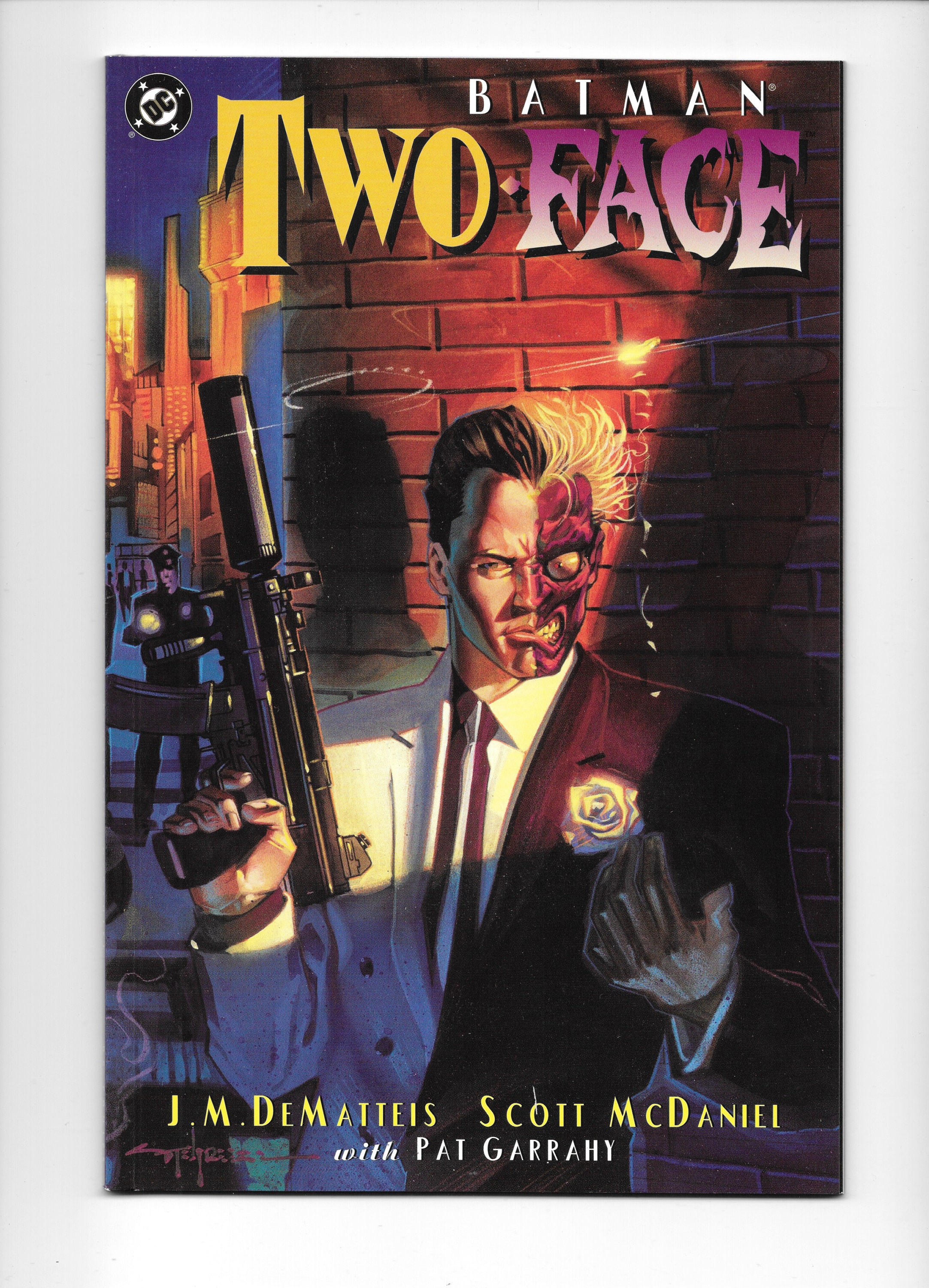 Batman Comic Two Face