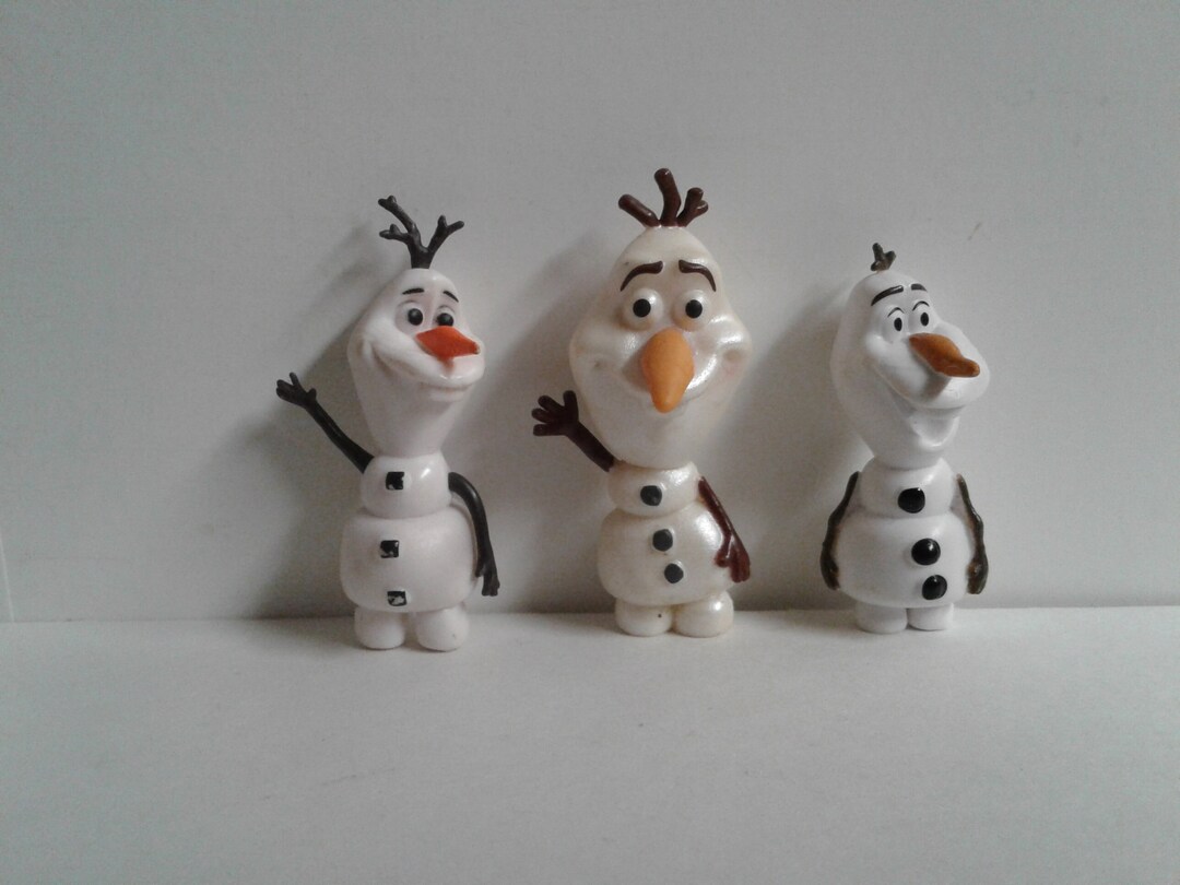 Lot of 3 Disney Frozen OLAF Figures - Etsy