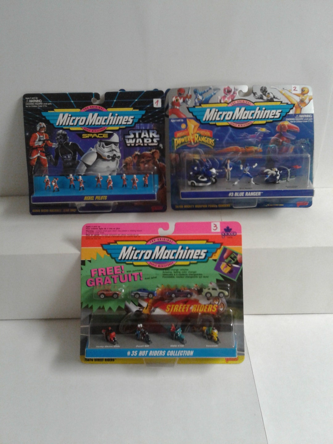 You Choose Collectible Micro Machines Star Wars, Power Rangers, Hot ...