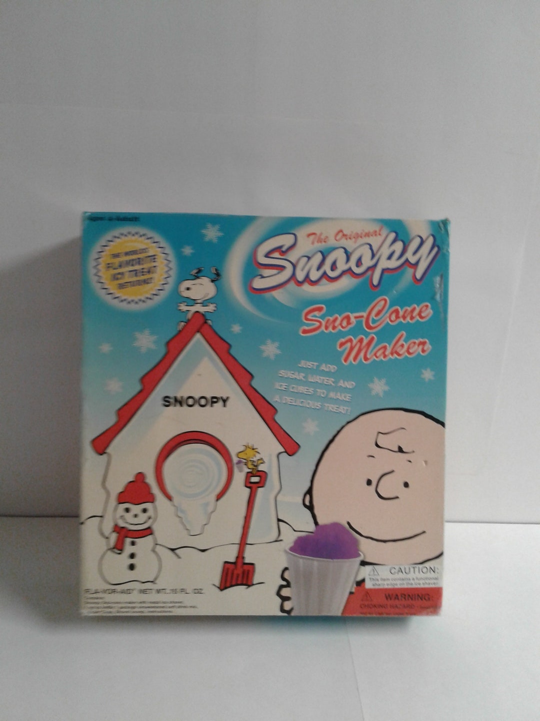 The Original Snoopy Sno-cone Maker Sababa Toys - Etsy