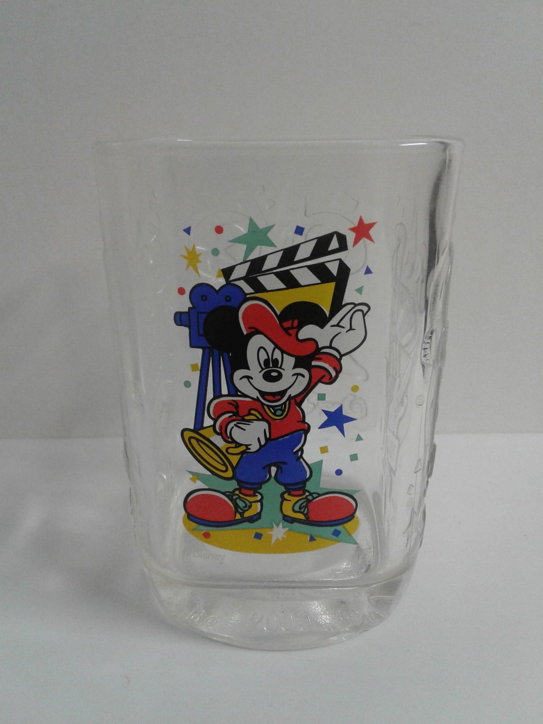 Walt Disney World MICKEY MOUSE Drinking Glass Celebration Disney ...