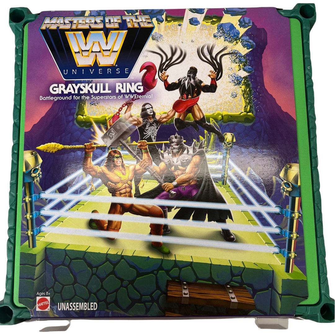 MOTU Master of the Universe WWE Grayskull Ring, Battleground Wrestling ...
