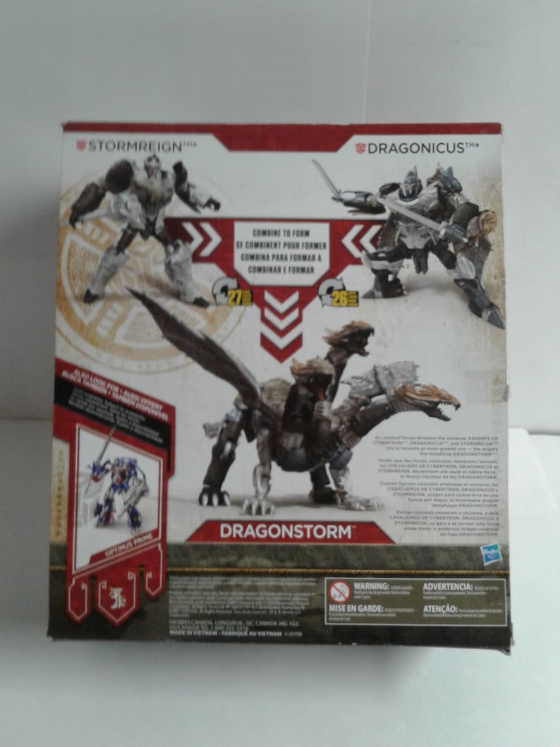 Transformers the Last Knight Leader Class Dragonstorm Premiere Edition ...