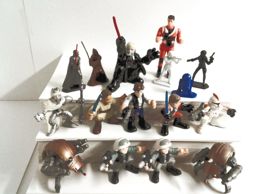 Star Wars GALACTIC HEROES Figures Hasbro LFL Toys Lot of 16 - Etsy