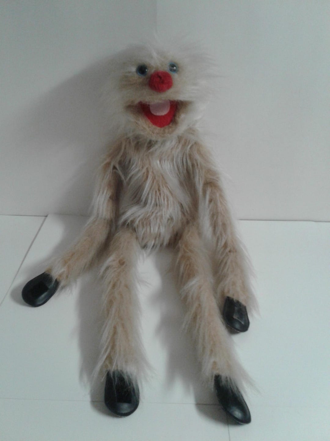 Vintage Furry Gordon the Gopher 36" Hand Puppet Wrap Around Plush Full ...