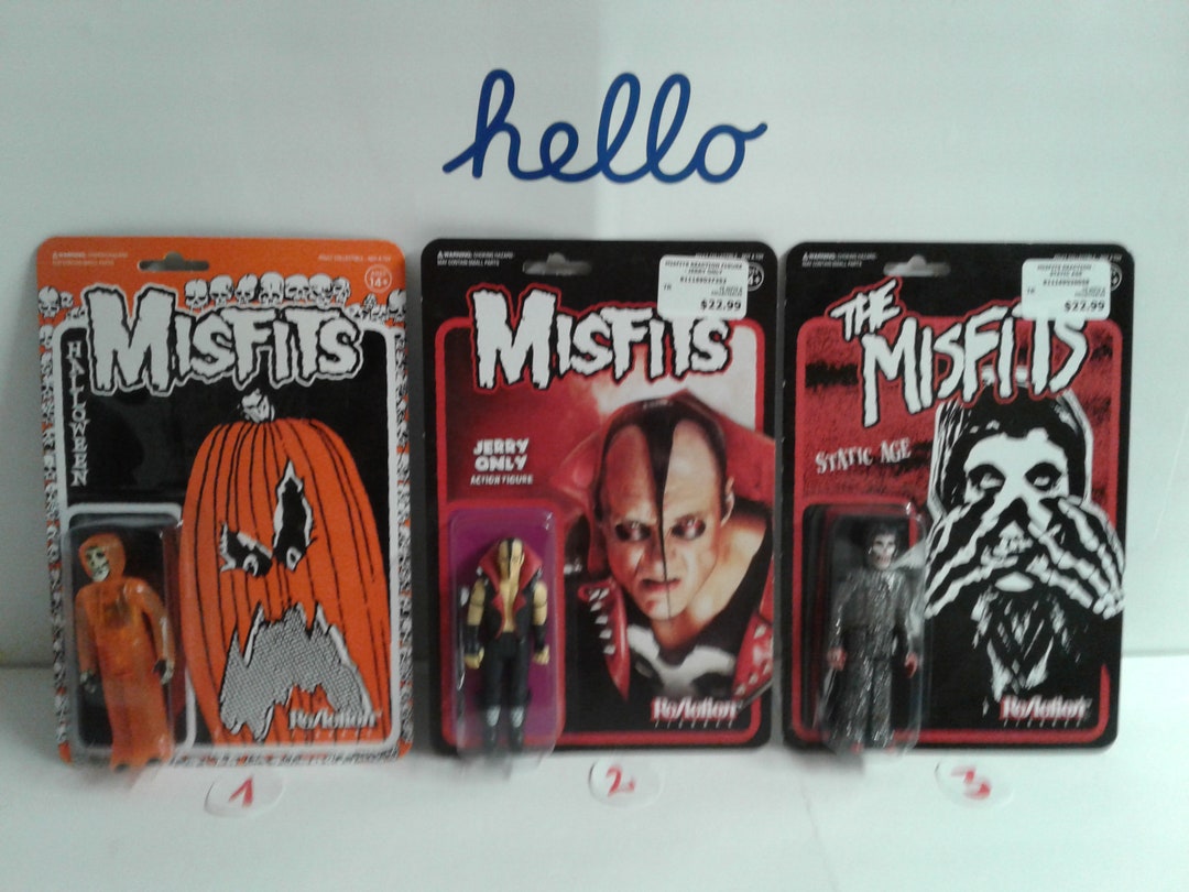 You Choose! Misfits Action Figures Reaction Figures - Etsy