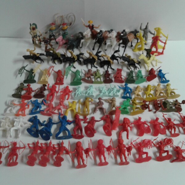Marx Playset and Plastic Figures - Etsy