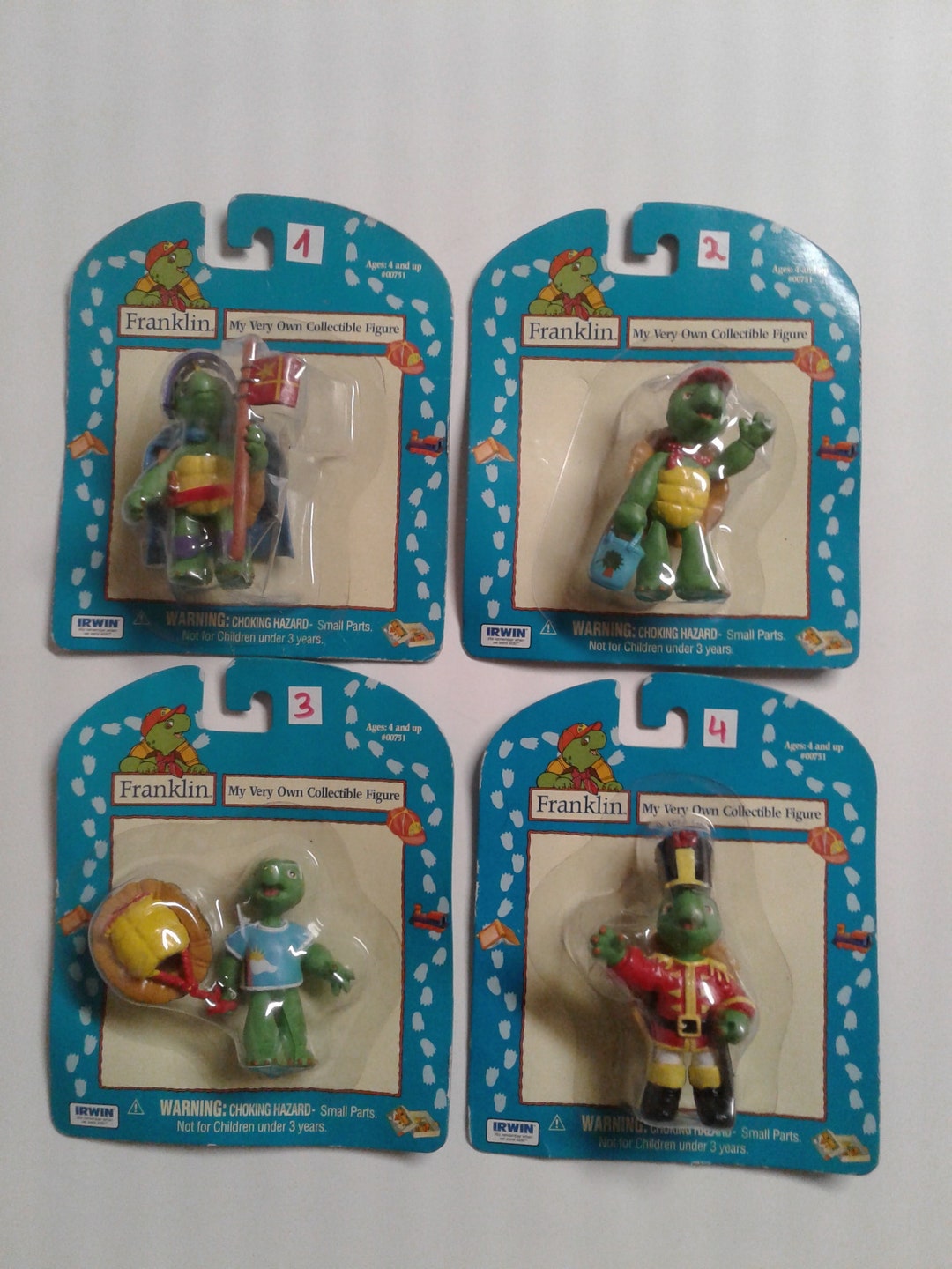 You Choose! Franklin the Turtle Figure - My Very Own Figure - Vintage ...