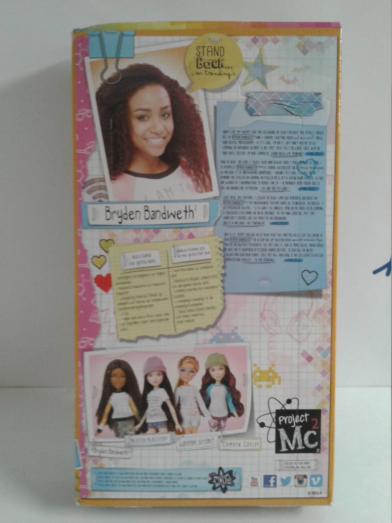 MGA Project MC2 Bryden Bandweth Life Like Eyelashes Eyes Doll - Etsy