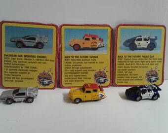 Back to the Future II Texaco Micro Action Hoverport & Hovercars ...