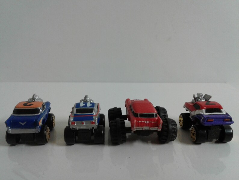 Vintage 80's Galoob Micro Machines Monster Trucks Lot of 4 | Etsy