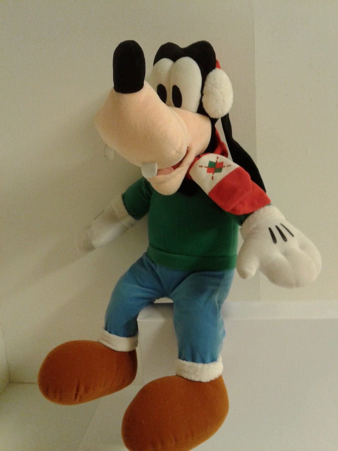 24 Inch Disney GOOFY Listening Music Large Plush Stuffed Animal Toy - Etsy