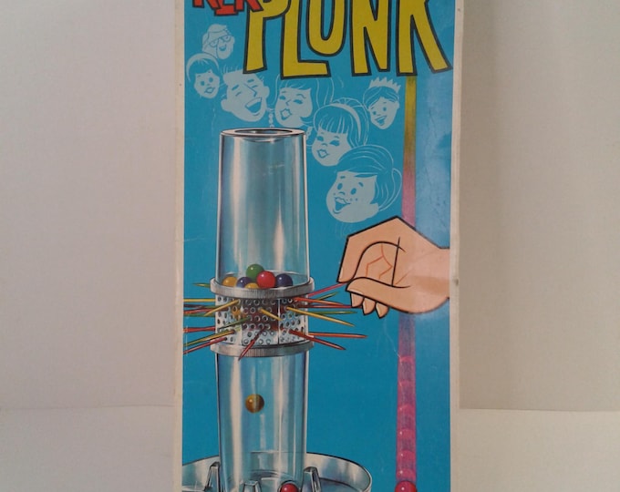 Vintage 1967 Kerplunk Game by Ideal~original Box, Cat Eye Marbles ...