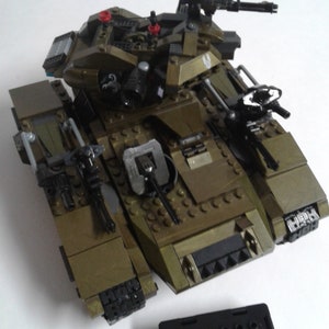 Mega Bloks Construx Halo UNSC Scorpion Tank With 9 Figures - Etsy