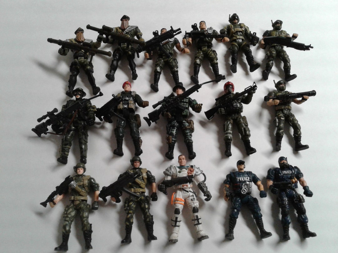 Lot of 16 Chap Mei Army Soldiers 3.75 Inch Action Figures Lot 2 - Etsy