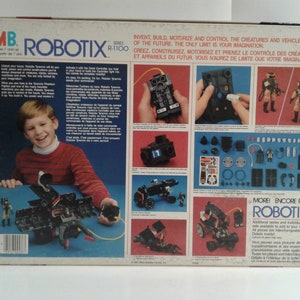 ROBOTIX R-1100 Motorized Modular Building System Vintage 1985 MB Milton ...
