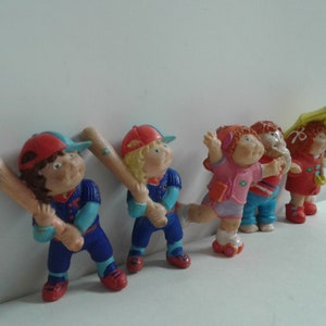 Cabbage Patch Kids Lot of 5 Small PVC Figures Vintage 1984 OAA Inc. (7 ...