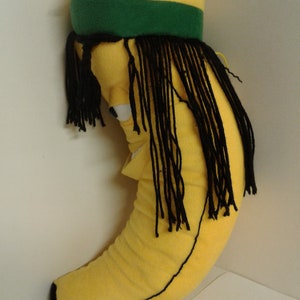 Rasta Banana Stuffed Plush Reggae Jamaican Dreadlock 24 Inch | Etsy