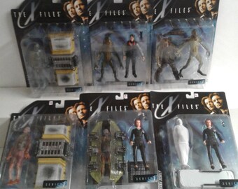 1998 the X Files Fight the Future Ultra Action Figures by Mcfarlane ...