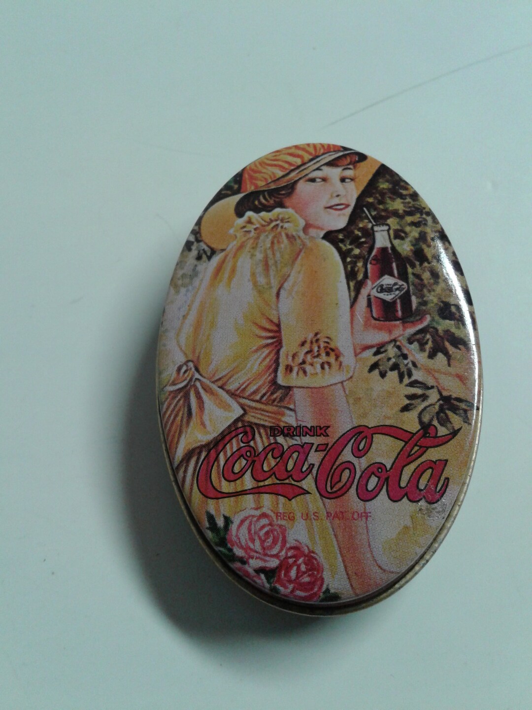 Coca Cola Pocket Sewing Kit Advertising Tin Vintage 1981 Hong - Etsy