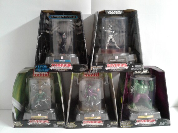 You Choose TITANIUM SERIES Die Cast Metal Action Figure | Etsy