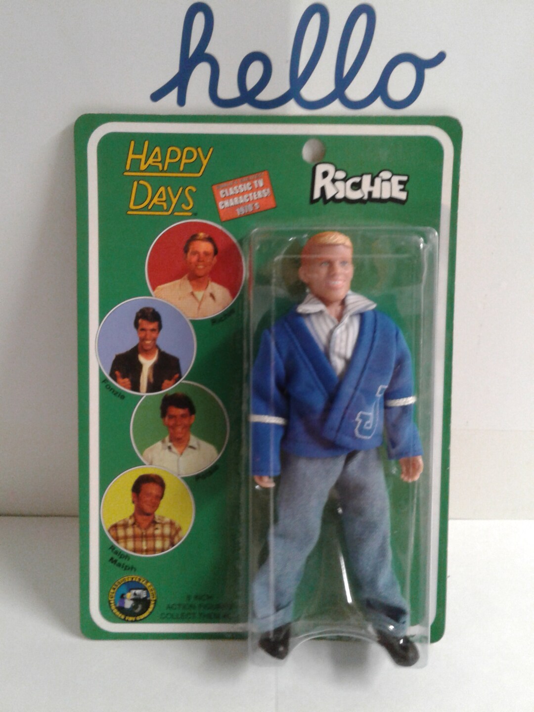 Happy Days RICHIE 8 Inch Figure - Classic TV Characters! 1970's - Etsy