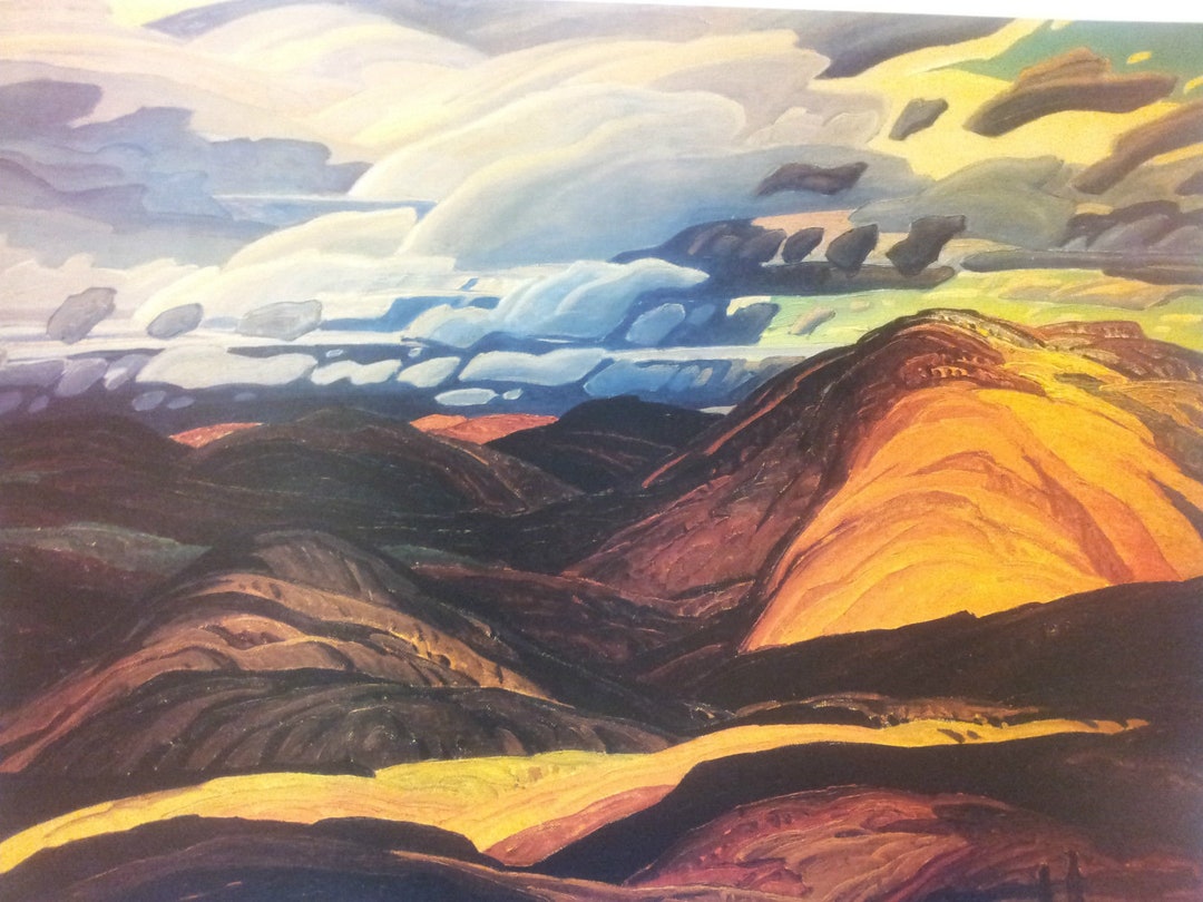 Frank Carmichael, Group of Seven - Autumn - Painting Print Numbered ...