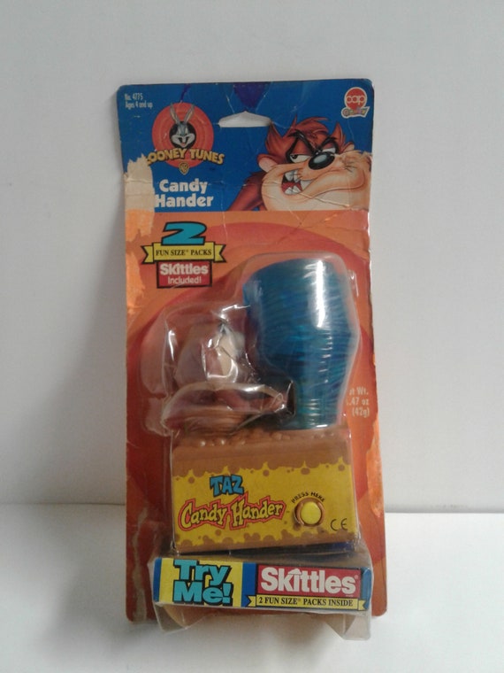 Looney Tunes TAZ Skittles Candy Hander 1998 Warner Bros | Etsy