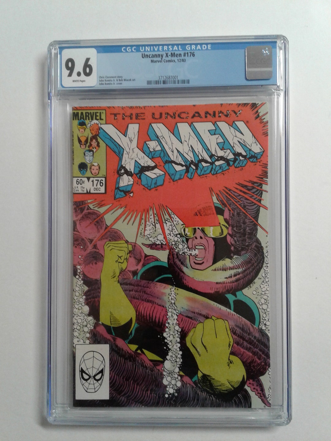 Uncanny X-men 176 1983 CGC 9.6 Marvel Comics - Etsy
